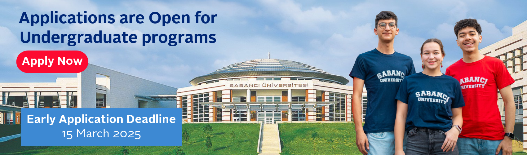 Apply to Sabancı University | Sabancı University Undergraduate Admissions